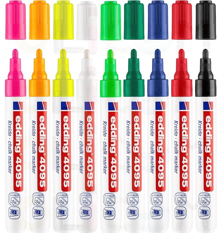 Marker za staklo CHALK MARKER E-4095 2-3mm Edding