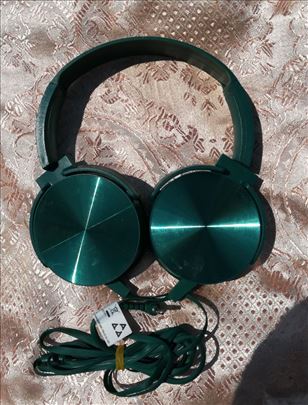 Slušalice zelene boje