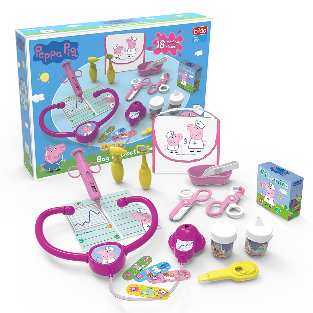 Bildo Peppa prase doktorski set