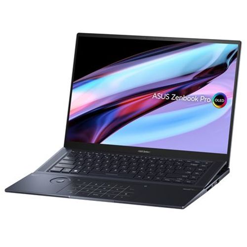 Asus Zenbook Pro 16X OLED UX7602ZM-OLED-ME951X laptop Intel® 14-cores i9 12900H 16" 4K 32GB 2TB SSD GeForce RTX3060 Win11 Pro crni