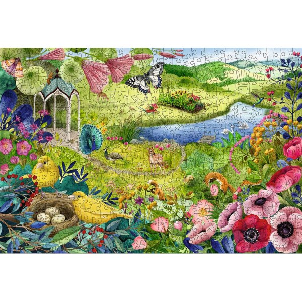 Ravensburger puzzle (slagalice) drvene - 500pcs Divlji vrt RA17513