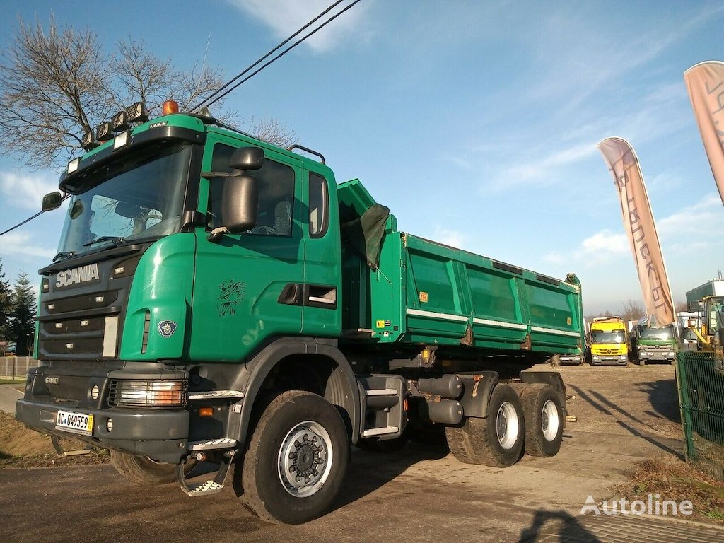 Scania G440 6X6 KIPER MEILLER BORDMATIC