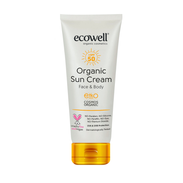 Ecowell Organska krema za sunčanje – 50 SPF 110g