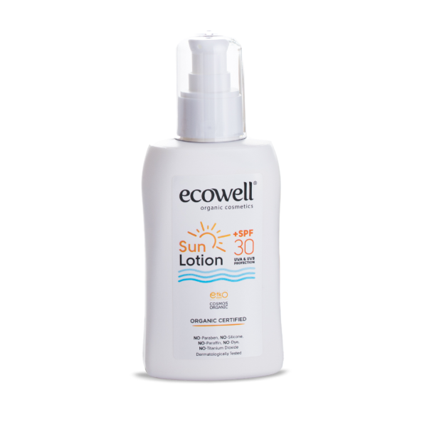 Ecowell Organski losion za sunčanje – 30 SPF 150ml