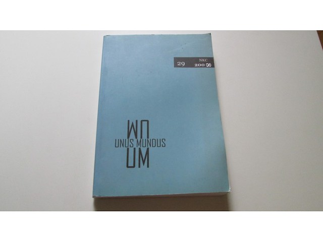 Unus mundus 29/2008