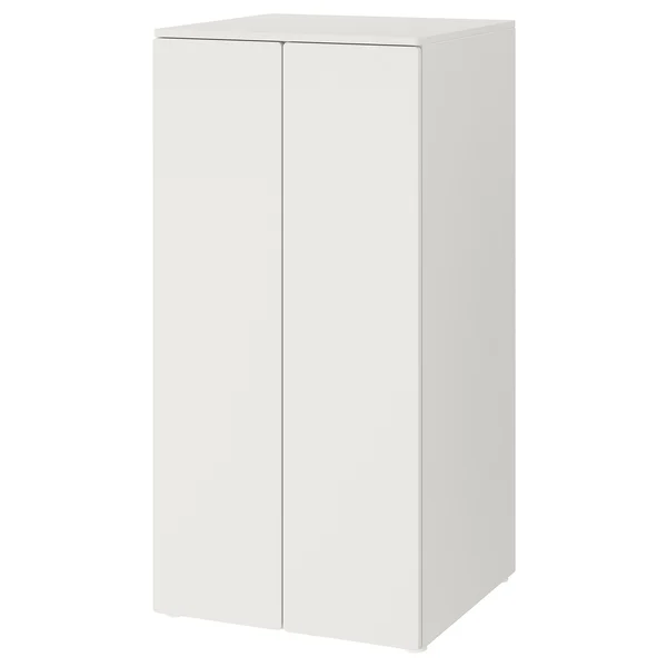 Garderober, bela bela/s 3 police, 60x57x123 cm
