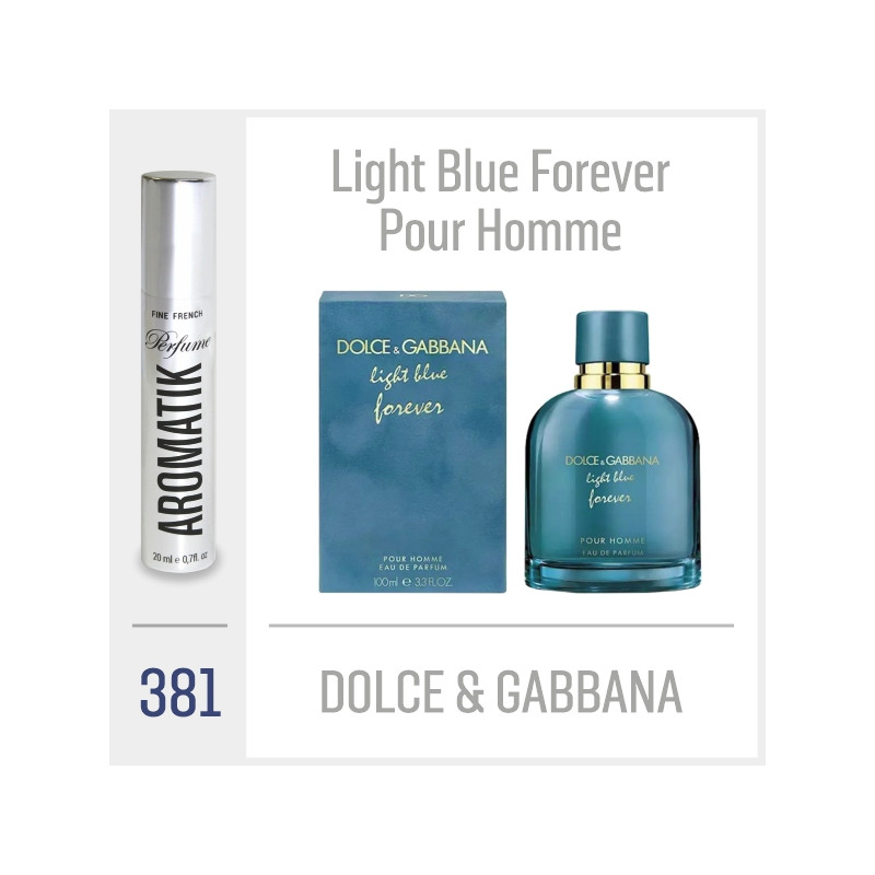 381 - DOLCE & GABBANA - Light Blue Forever Pour Homme