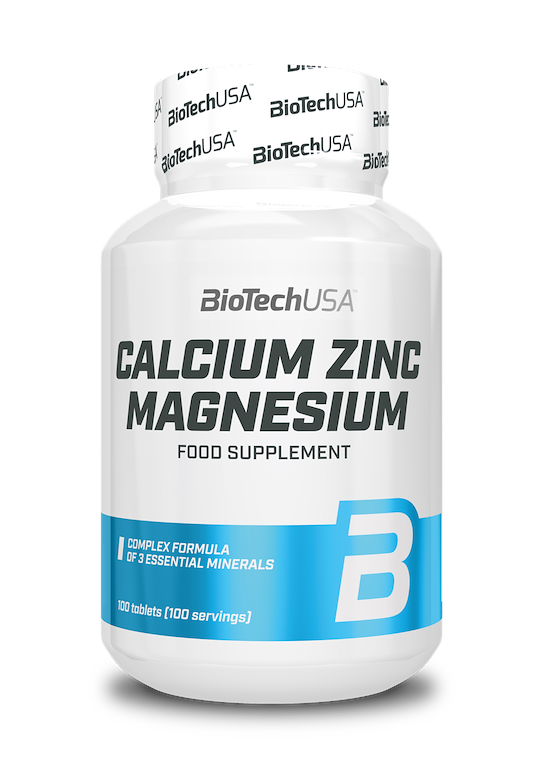 BioTech Calcium, Zinc, Magnesium
100 tableta