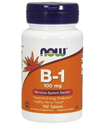 NOW Vitamin B-1 100mg
100 tableta