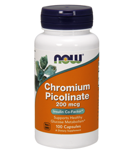 NOW CHROMIUM PICOLINATE 200MCG
100 KAPSULA