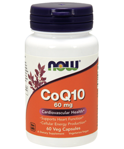 NOW CoQ10 50mg
NOW Coenzime Q10 50mg