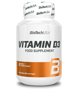 BioTech Vitamin D-3 2000iu
60 kapsula