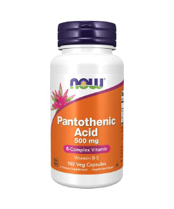 NOW Pantothenic Acid 500 mg
100 kapsula