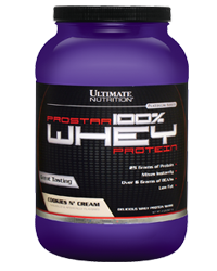 Ultimate Nutrition Prostar 100% Whey Protein (908g)
vanila