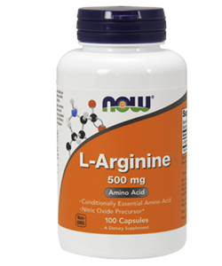 NOW L-Arginine 500mg
100 kapsula