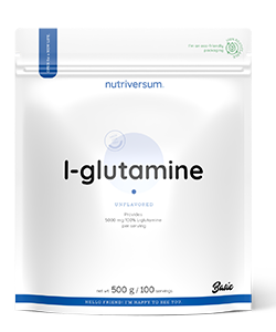 NUTRIVERSUM Glutamine 500g
500g bez ukusa