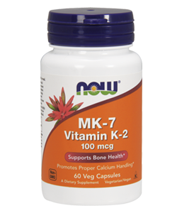 NOW MK7 Vitamin K2
60 kapsula