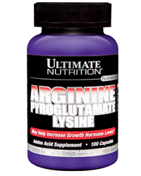 Ultimate Nutrition Arginine Pyroglutamate Lysine
100 kapsula