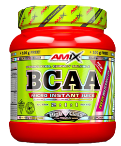 AMIX BCAA Micro Instant Juice (400+100g FREE)
500g