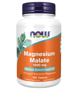 NOW MAGNESIUM MALATE 180TAB.
180TAB.