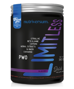 NUTRIVERSUM PWO Limitless Dark
380g