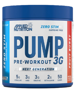 APPLIED Pump 3G Pre-Workout -Caffeine Free
voćni miks