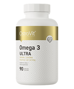 OSTROVIT Ultra Omega 3 (340EPA/230DHA)
90 softgel kapsula