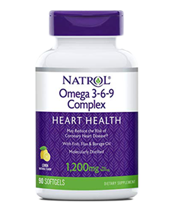 NATROL Omega 3-6-9
90 softgel