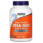 NOW DHA 500
90 softgel