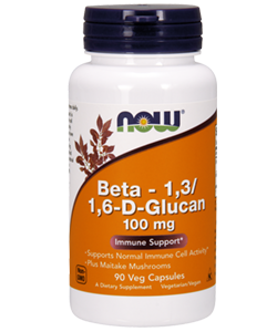 NOW Beta 1,3/1,6- D -Glucan 100 mg
90 kapsula