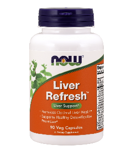 NOW Liver Refresh ™
90 Veganskih kapsula
