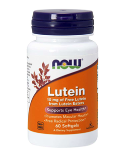 NOW Lutein / 60 kapsula