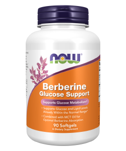 NOW Berberine Glucose Support Softgels
90 softgel