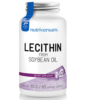 NUTRIVERSUM Lecithin from Soybean Oil
60 softgel