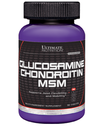 Ultimate Nutrition Glucosamine & Chondroitin & MSM (90tab)
90tab