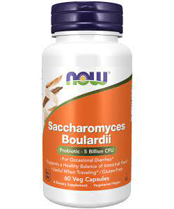 NOW Saccharomyces Boulardii
60 Veganskih kapsula