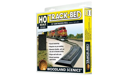 Woodland Scenic ST1474 Track-Bed 24' Continuous Roll