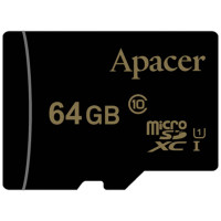 SD Card 64 GB Apacer AP64GMCSX10U1-RA
