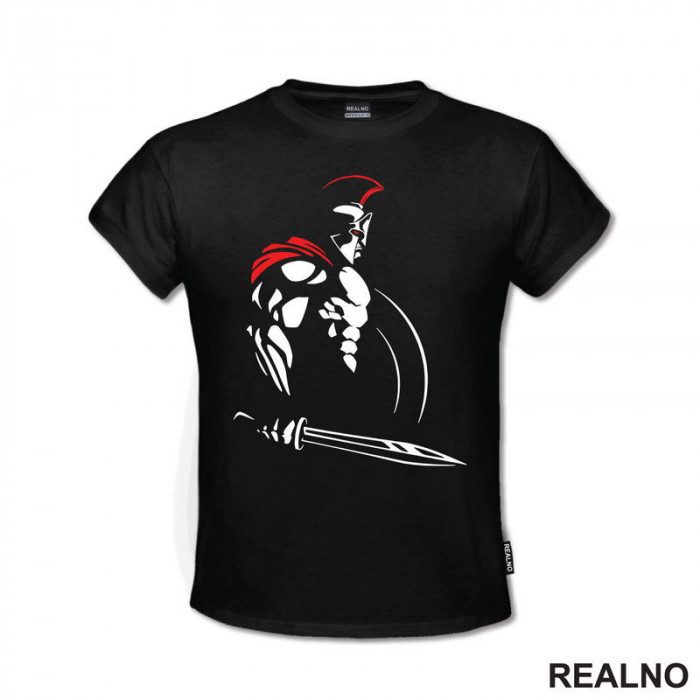 SPARTAN WARRIOR - SWORD AND SHIELD - TRENING - MAJICA