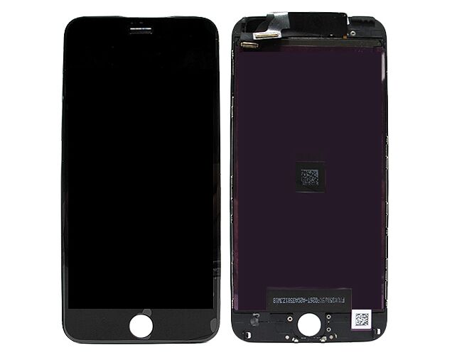 LCD displej (ekran) - Iphone 6 Plus + Touch screen black (crni) high copy (MS)