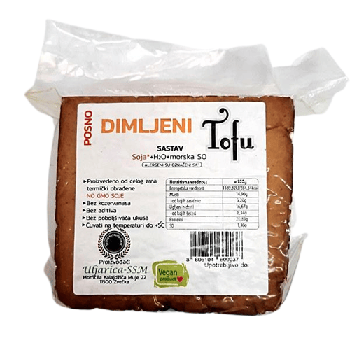 Dimljeni tofu natur 250g Uljarica SSM