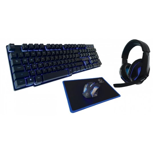 Rebeltec gaming set tastatura+ slušalice + miš + podloga SHERMAN