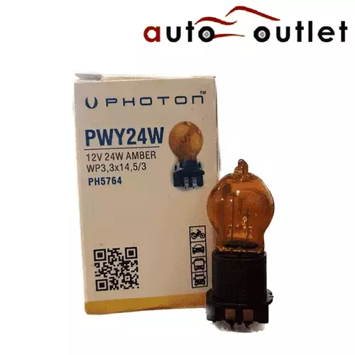 Sijalica PWY 24W 12V Amber