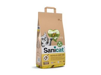 SANICAT Recycled Corn Cob posip za mačke 6l