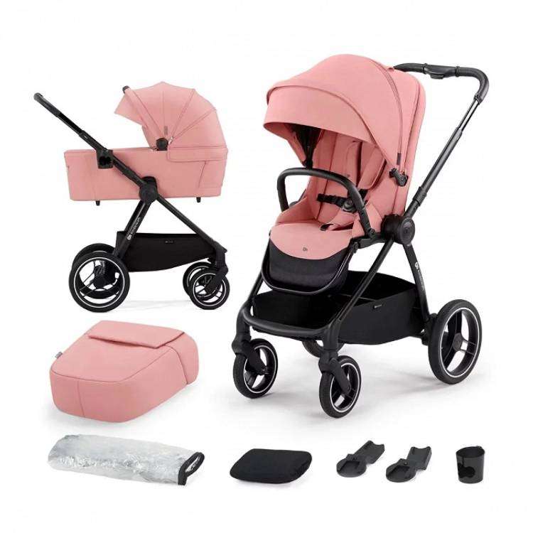 KINDERKRAFT KOLICA ZA BEBE SET 2U1 NEA ASH PINK