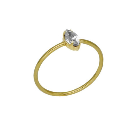 Ženski victoria cruz bianca crystal prsten sa swarovski kristalom ( a4031-07da )