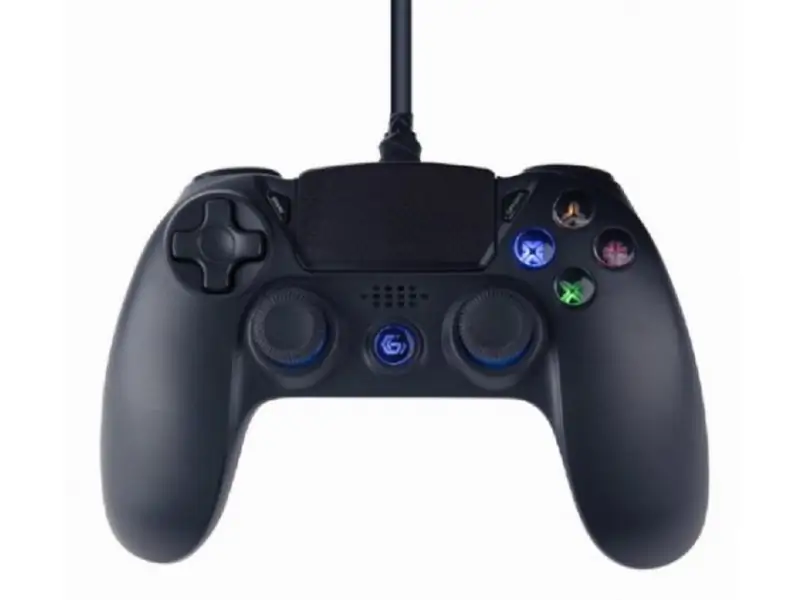 GEMBIRD JPD-PS4U-01 USB 2.0 ANALOG VIBRATION GAMEPAD, PLAYSTATION 4 / PC, 3M BLACK