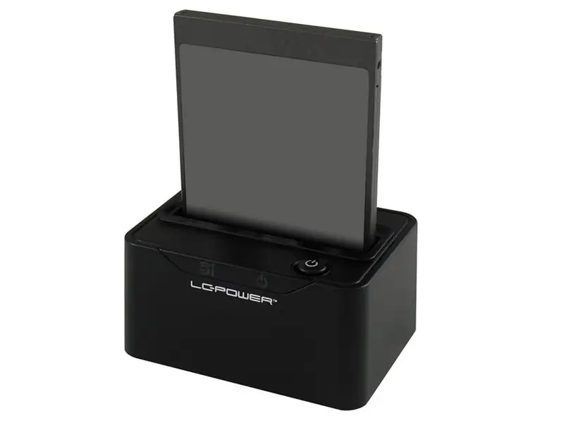 LC POWER HDD DOCKING, USB3.1 GEN.2 TYPE C, 2.5 SSD/HDD, LC-DOCK-25-C