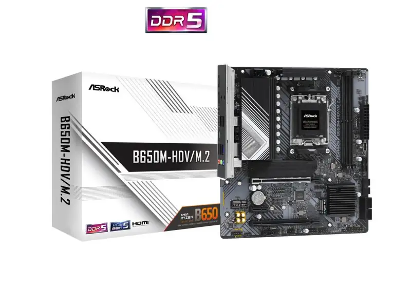 ASROCK B650M-HDV/M.2 AM5