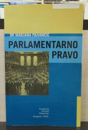 PARLAMENTARNO PRAVO – MARIJANA PAJVANČIĆ